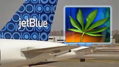 L.A. Man Accused of Smoking Pot on Jet Blue Flight